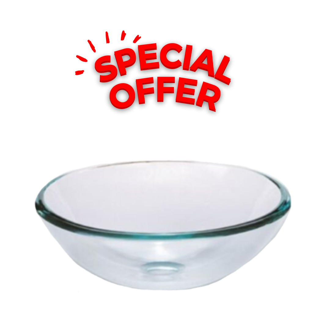 EK-12T ROUND GLASS BASIN ᴓ420MM - BathLine